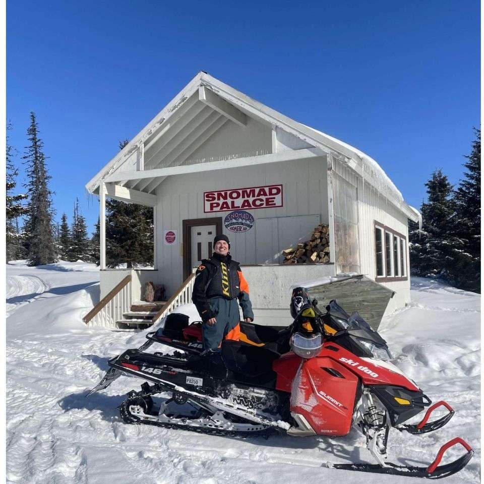 Exciting Snowmachine Riding in Caribou Hills - Living My Alaska